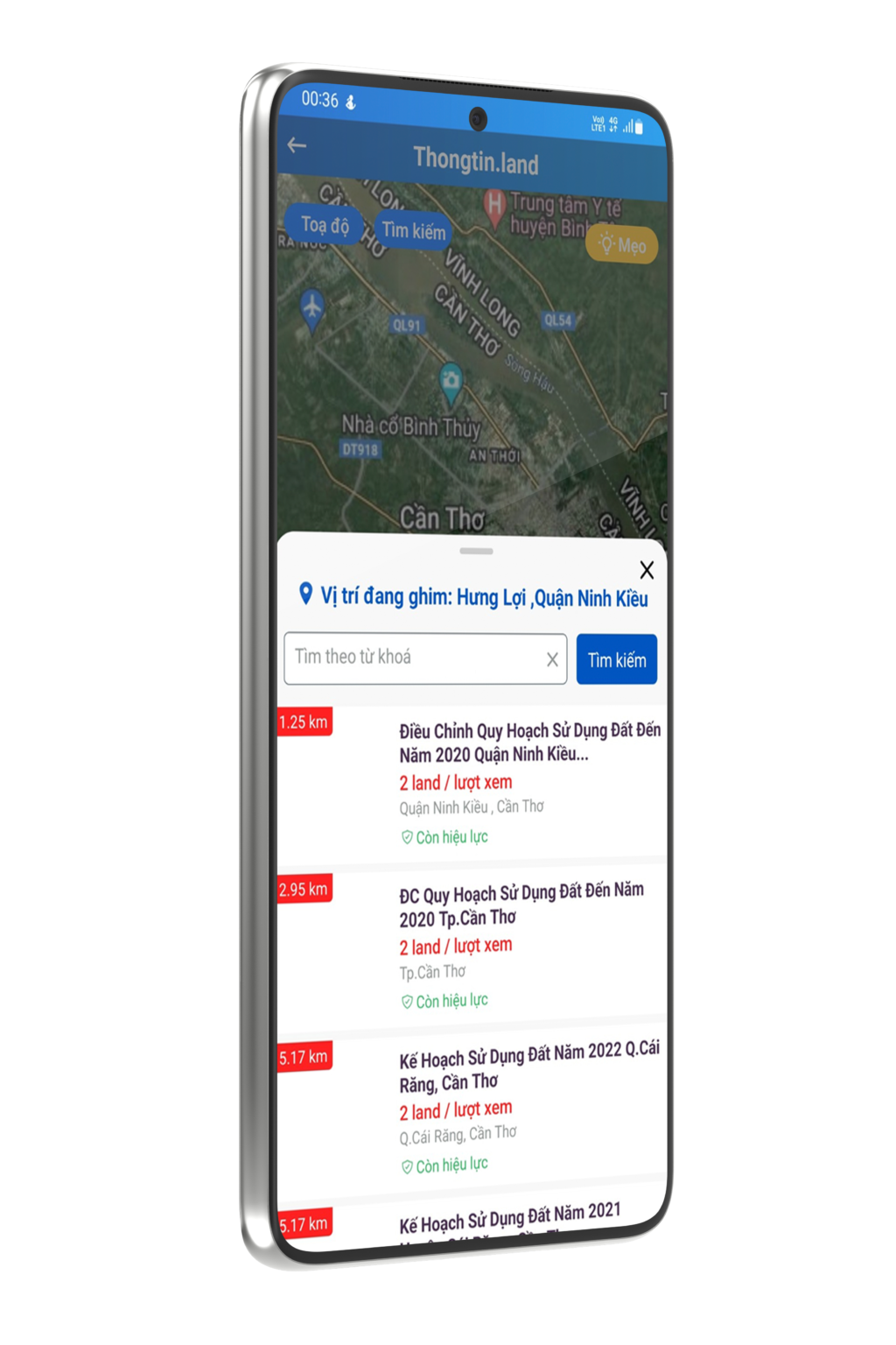 App Tra Cứu Bản Đồ Quy Hoạch Mọi Lúc Mọi Nơi